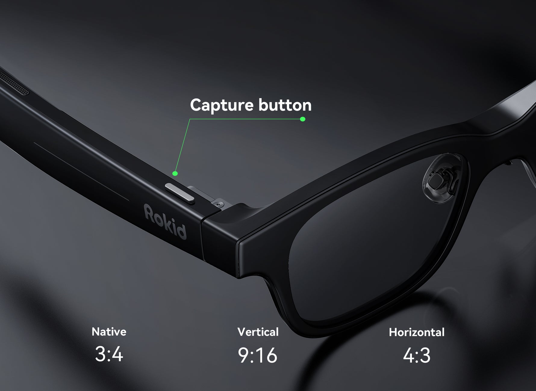 49g Ultra-Light AR glasses with AI - Rokid